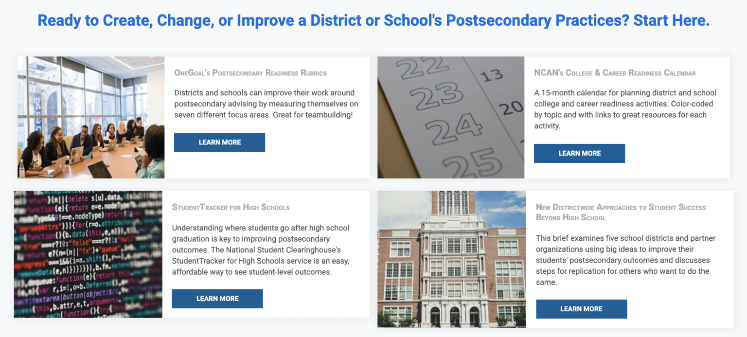 NCAN Resource Hub for K-12 Districts - Equitable Futures